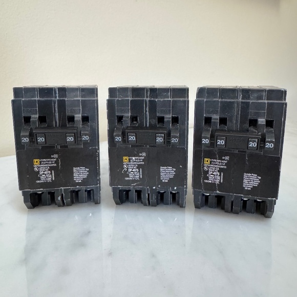 Square D | Other | New Square D Homt220220cp 20 A Miniature Circuit ...